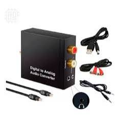Conversor de Áudio Ótico Digital para Analógico - Coaxial para RCA ...