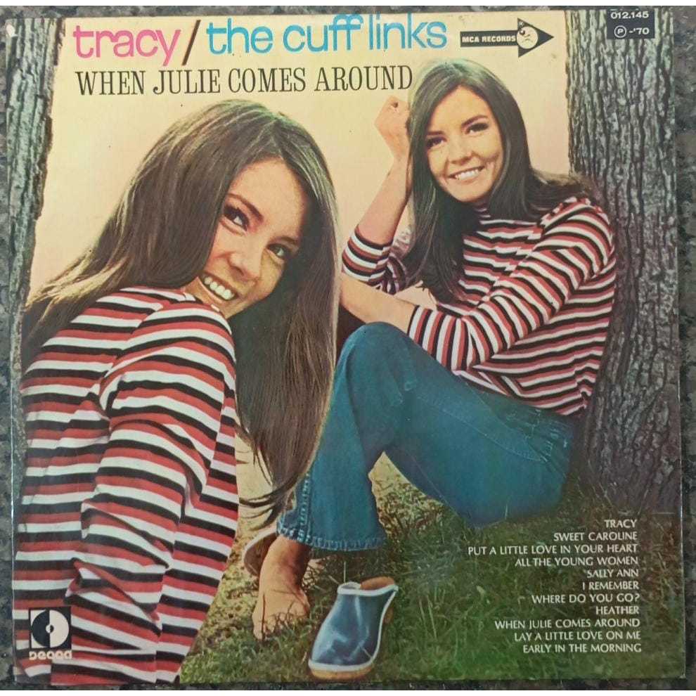 Lp Tracy-the Cuff Links-when Julie Come Around-mcadecca-folk | Shopee ...