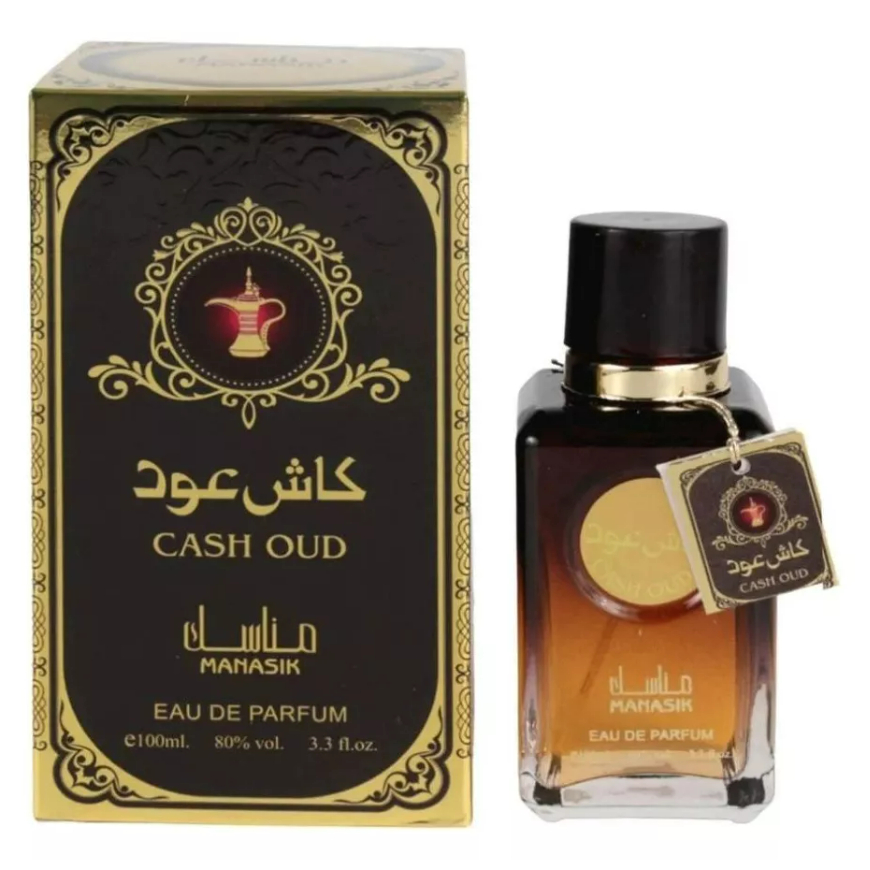 Perfume Cash Oud Manasik EDP 100ml - Árabe Original | Shopee Brasil