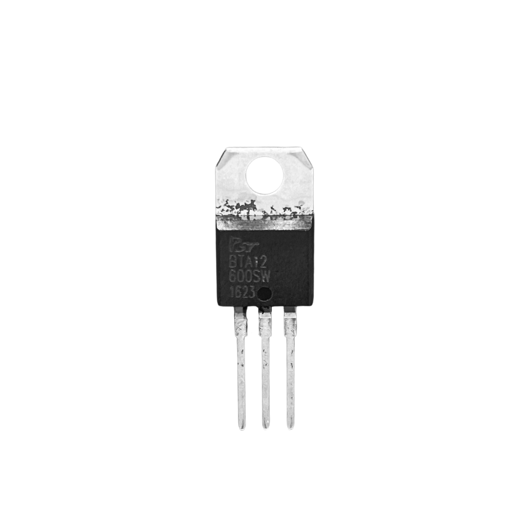TRANSISTOR BTA12-600SW TRIAC 12AMP - 600V TO-220 PST | Shopee Brasil