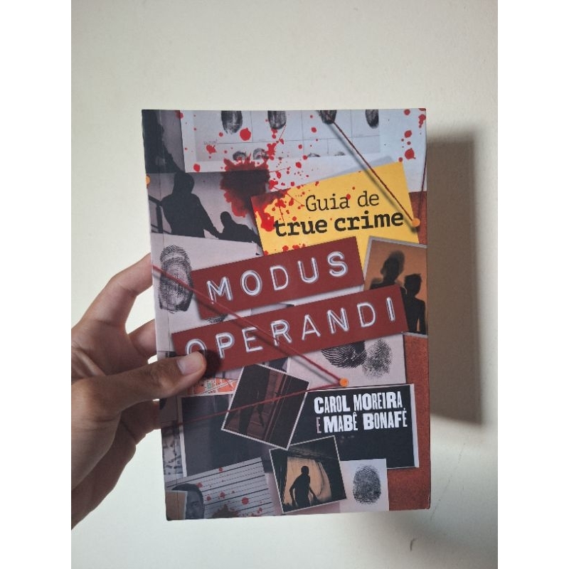 Modus Operandi: Guia de true crime - Carol Moreira | Shopee Brasil