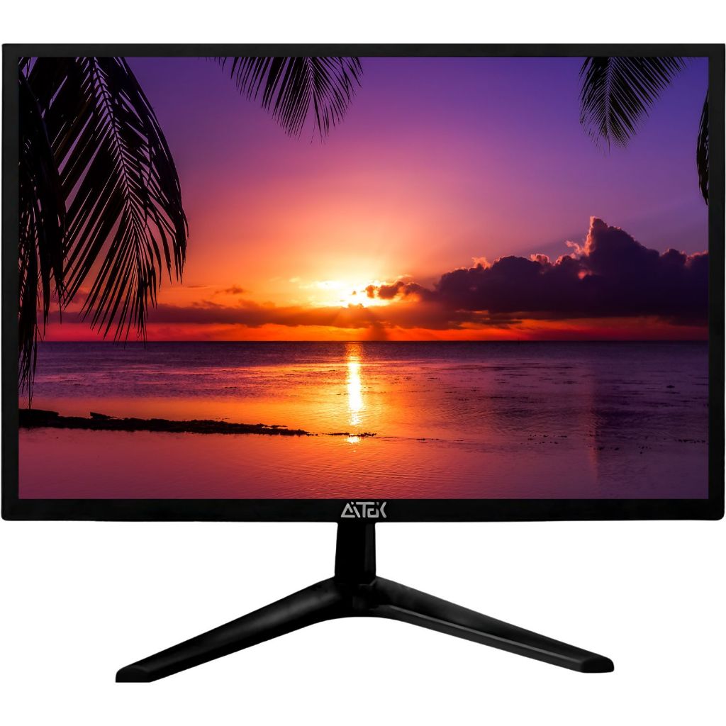 Monitor LED 19" Full HD 1920x1080p, 5ms, HDMI/VGA, Design Compacto ...