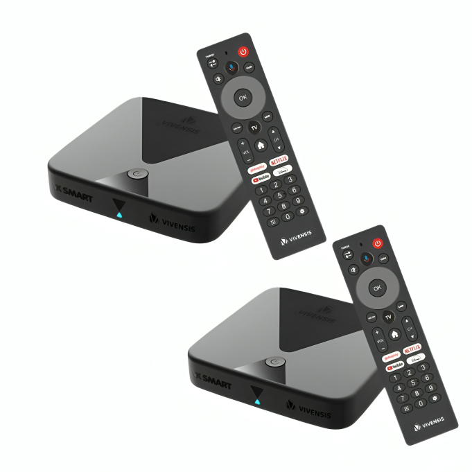 Kit 2 Receptor Digital Vivensis Vx Smart Box Sat Hd Android Tv | Shopee ...