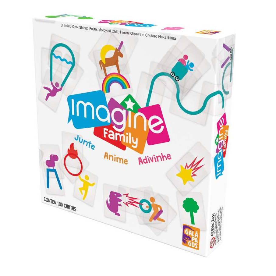 Imagine Family Galápagos Jogos Tabuleiro Board Game | Shopee Brasil