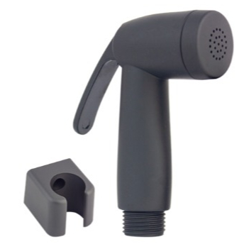 GATILHO LUXO PRETO PARA DUCHA HIGIÊNICA - ABS COM SUPORTE + PARAFUSOS ...