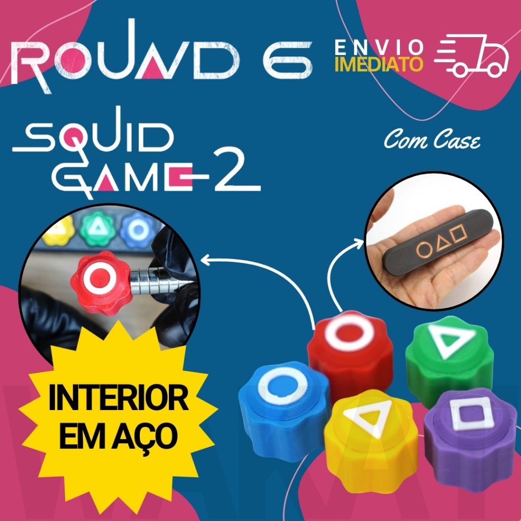 Jogo Gonngi Round 6 Game - Netflix Série Jogo Divertido 5 Marias ...