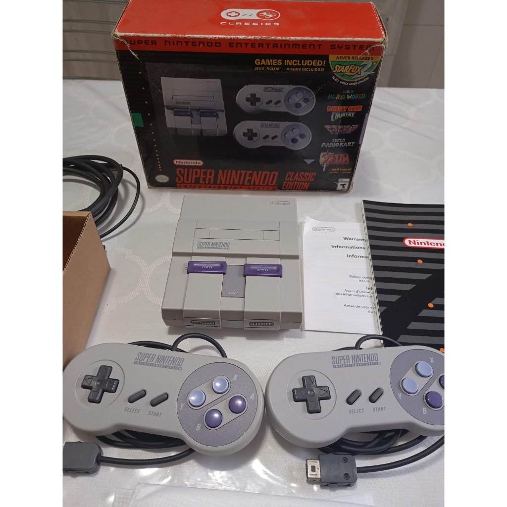 Super nintendo classic mini original nintendo | Shopee Brasil