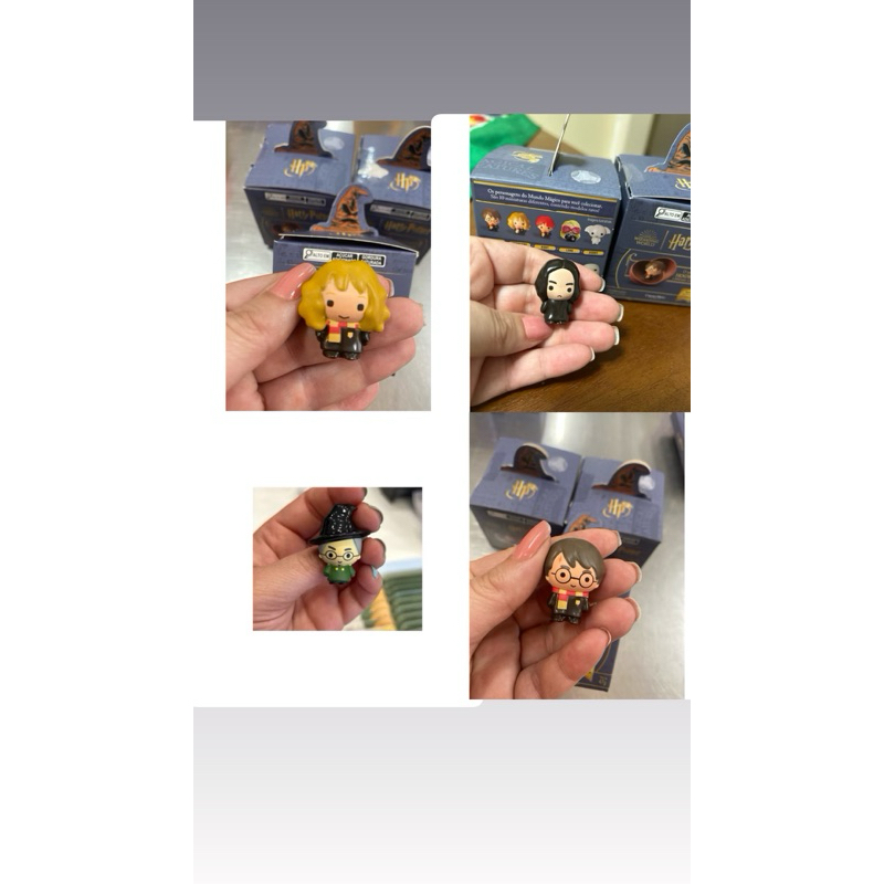 Kit com 04 miniaturas Harry Potter | Shopee Brasil