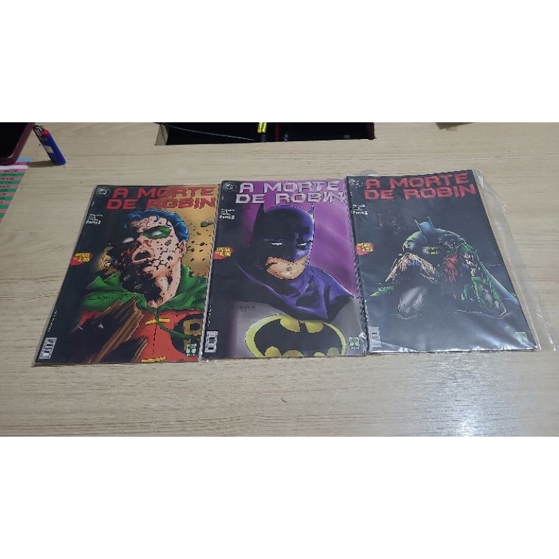 A Morte de Robin - Coleção Completa - Gibi | Shopee Brasil