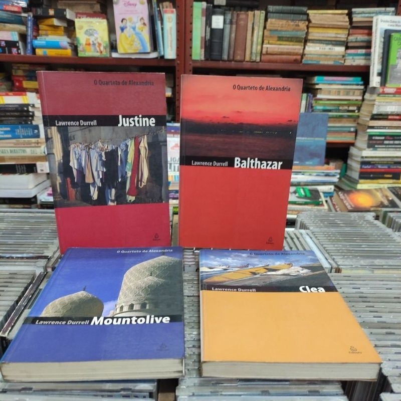 O Quarteto de Alexandria Lawrence Durrell Coleção completa | Shopee Brasil