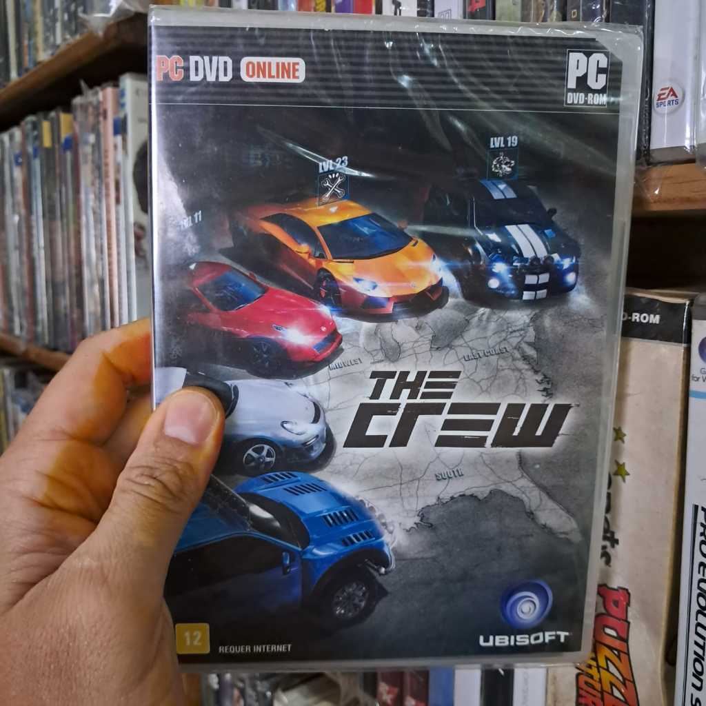 Jogo The Crew Pc Mídia Física Novo Lacrado. Leia a Descrição | Shopee ...