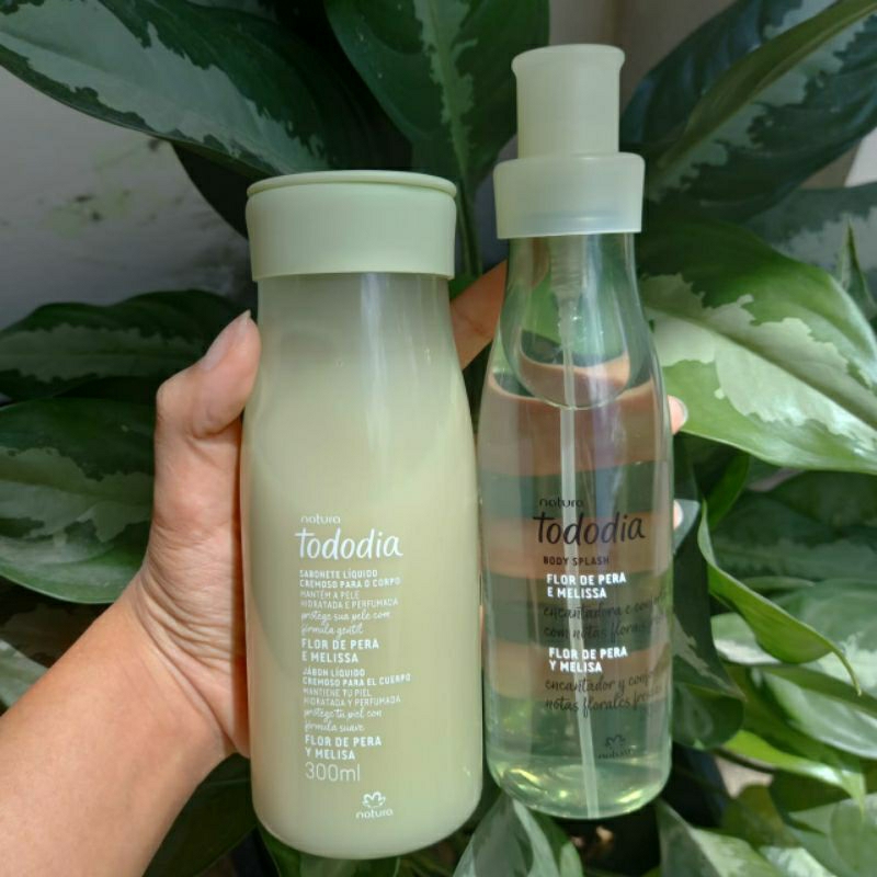 Lançamento Combo Natura Tododia Flor de Pêra e Melissa Sabonete Líquido ...