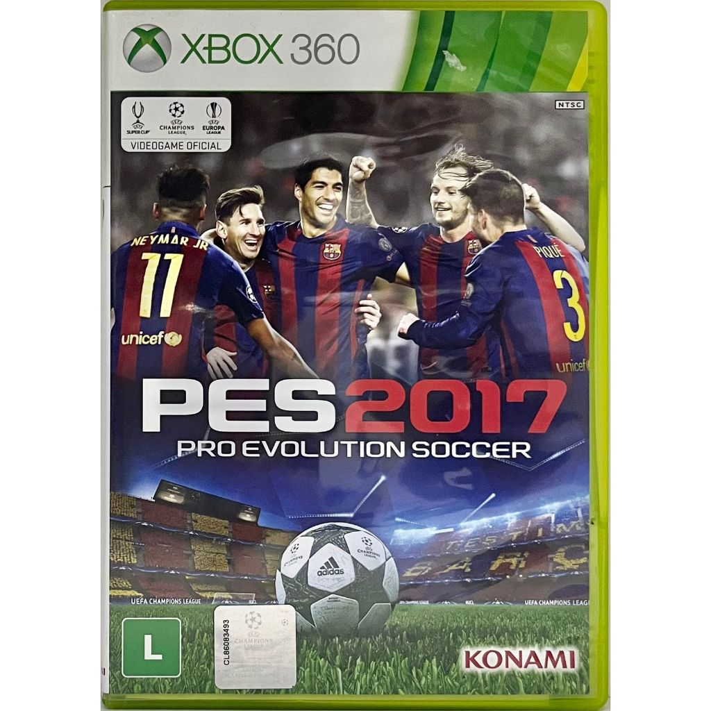 PES 2017 - Xbox 360 - Original | Shopee Brasil
