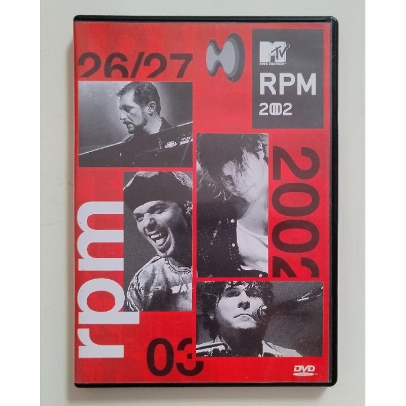 RPM - DVD MTV Ao Vivo 2002 + 2 CDs Rádio Pirata Ao Vivo - Paulo Ricardo ...