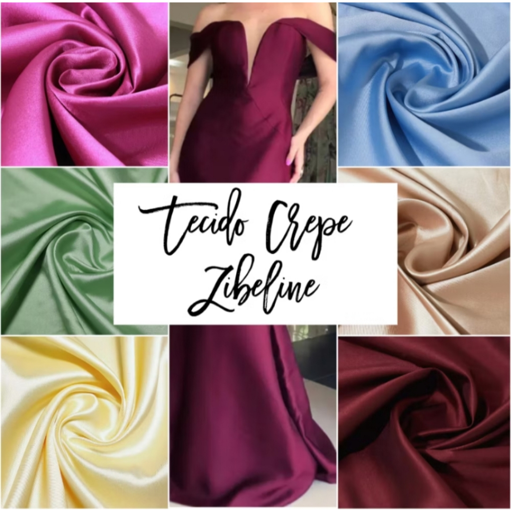 7 metros CREPE ZIBELINE ( 7M x 1,50M ) | Shopee Brasil