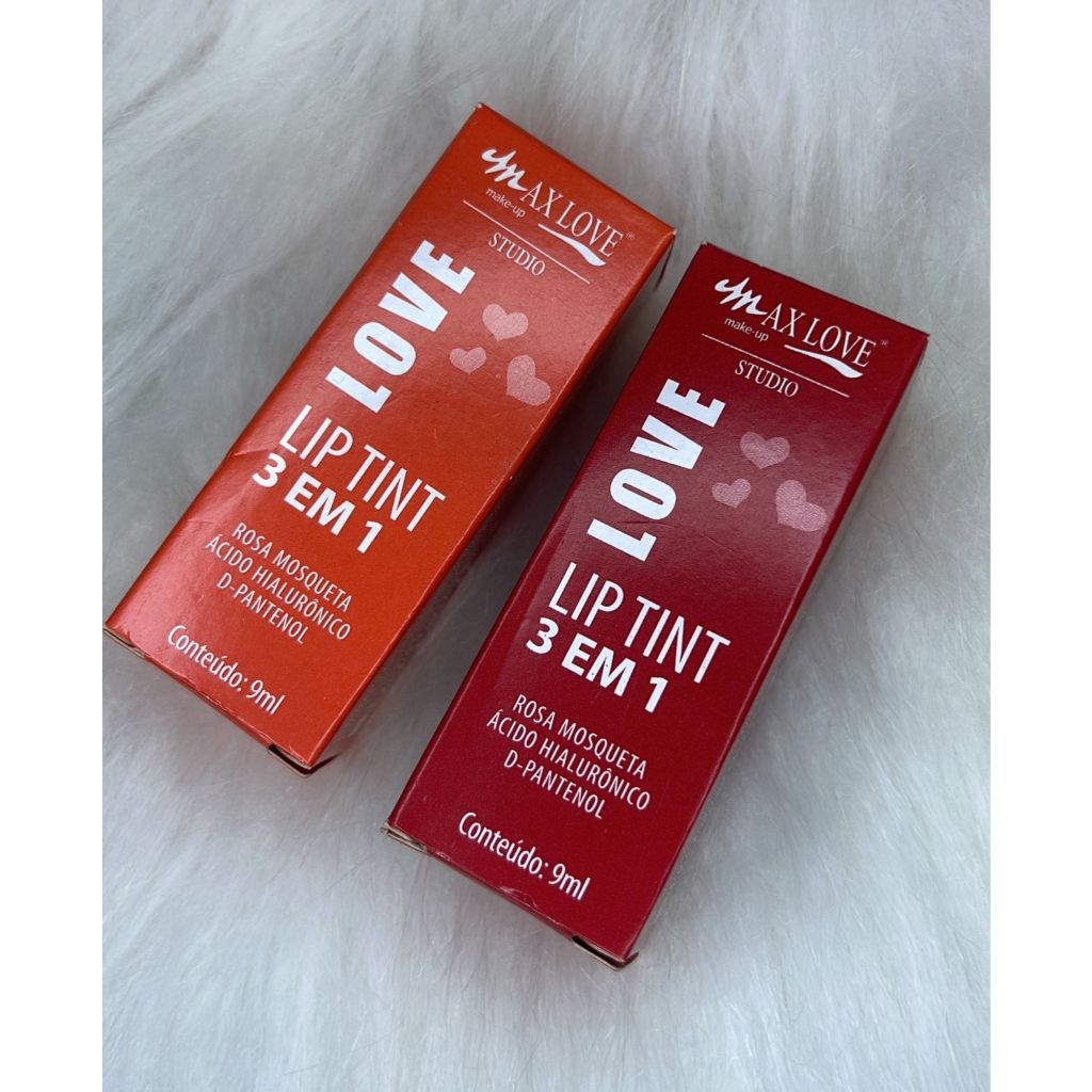 LIP TINT MAX LOVE 3 em 1 | Shopee Brasil