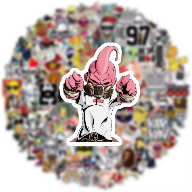 Adesivo Vinil Fosco Majin Boo | Shopee Brasil