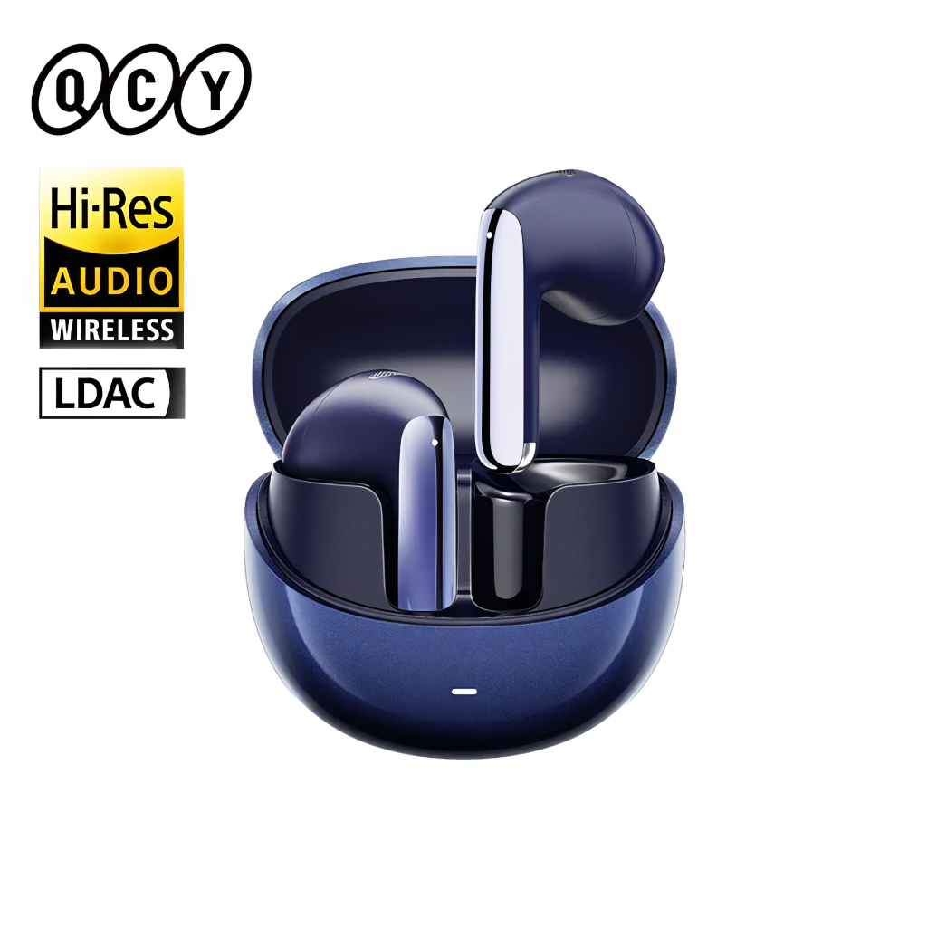 QCY HT10 AilyBuds Pro + Earbuds Sem Fio, Hi-Res LADC Áudio ANC, Cancelamento de Ruído Ativo ...