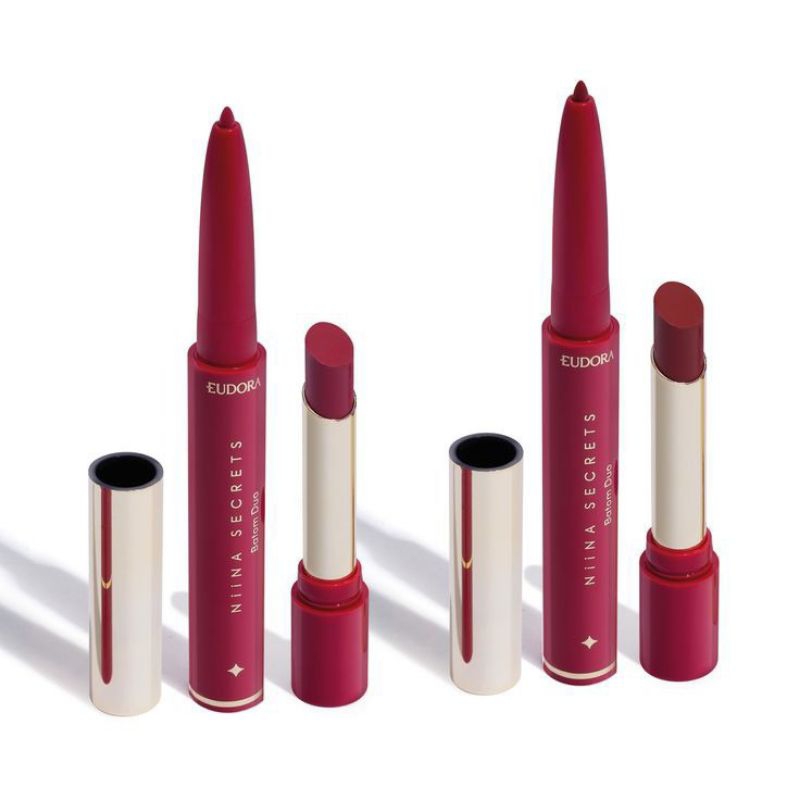 Batom Duo Perfect Match Niina Secrets 2 em 1 ( á escolher) | Shopee Brasil