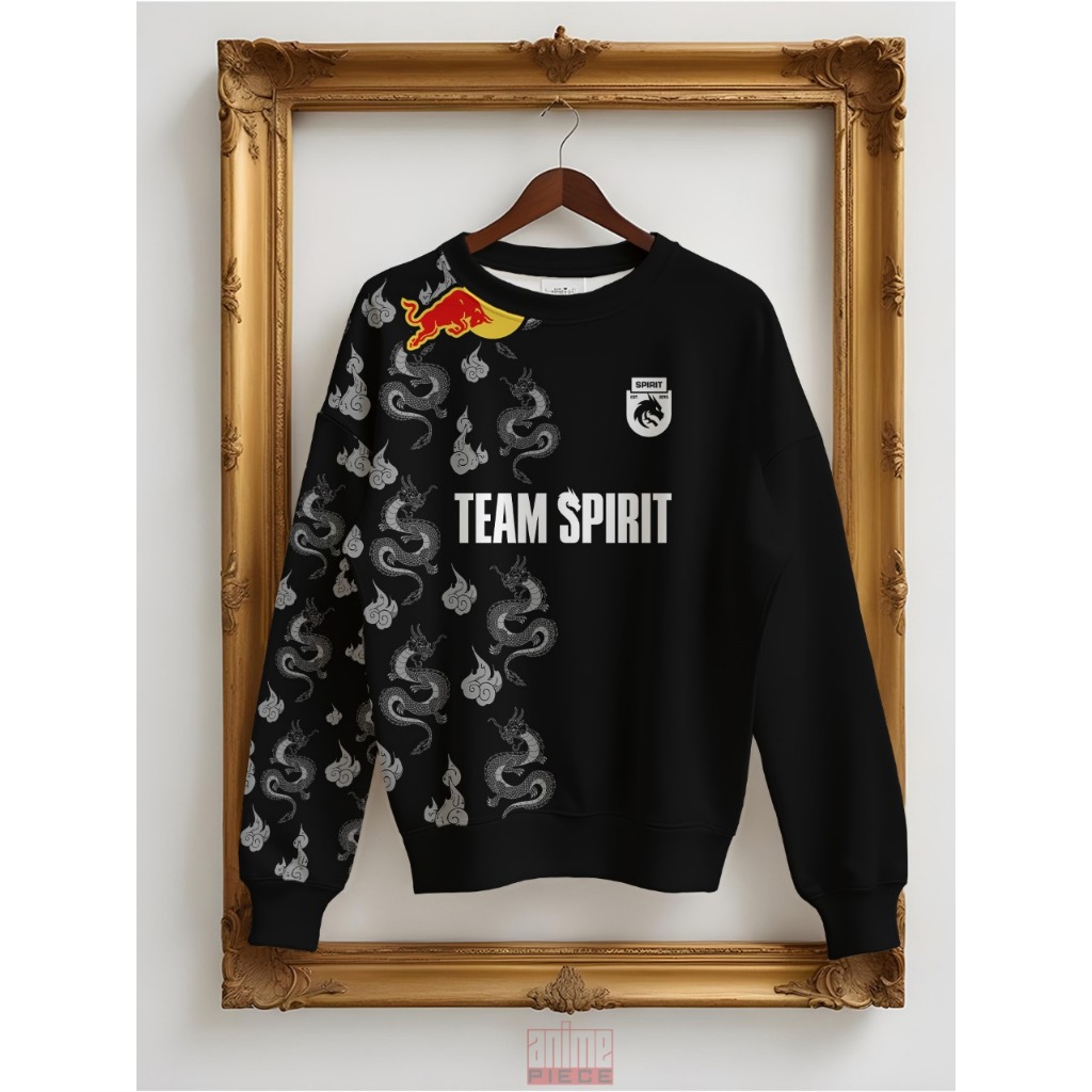 MOLETOM SPIRIT CS2 TEAM UNIFORME BLACK GC FULL REF1343 | Shopee Brasil