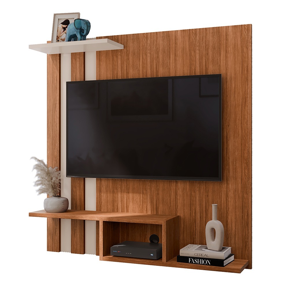 Painel Suspenso Home TV Até 32 Polegadas Nichos Prateleira | Shopee Brasil