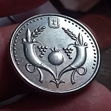 Moeda 2 Novos Sheqalim, Israel | Shopee Brasil