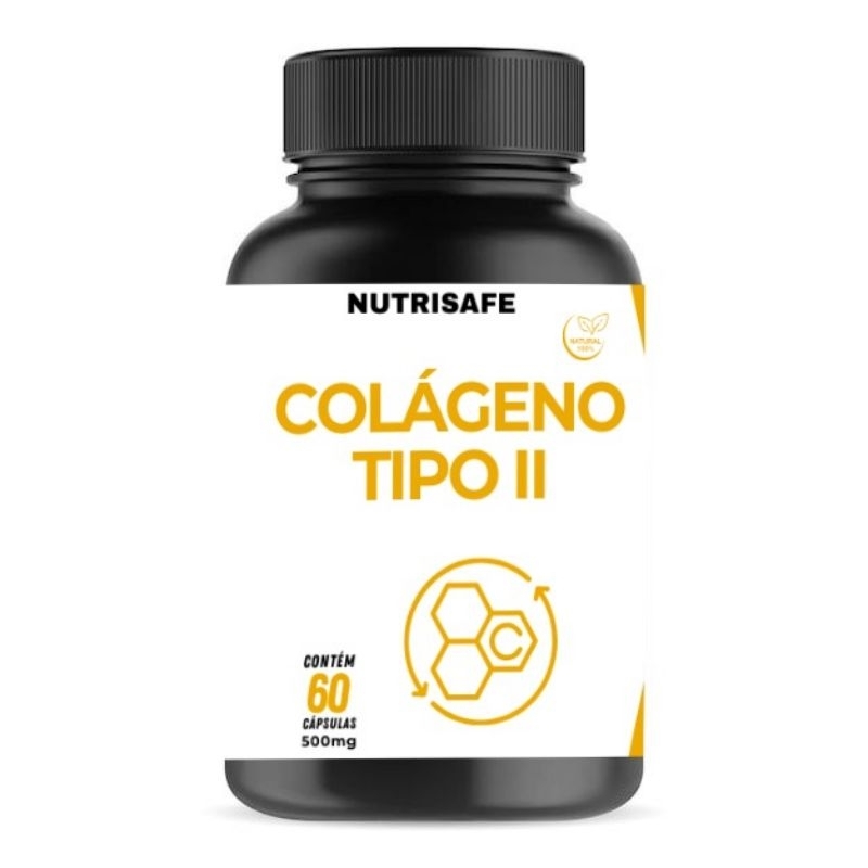 Colágeno Tipo 2 NutriSafe 60 Cápsulas | Shopee Brasil