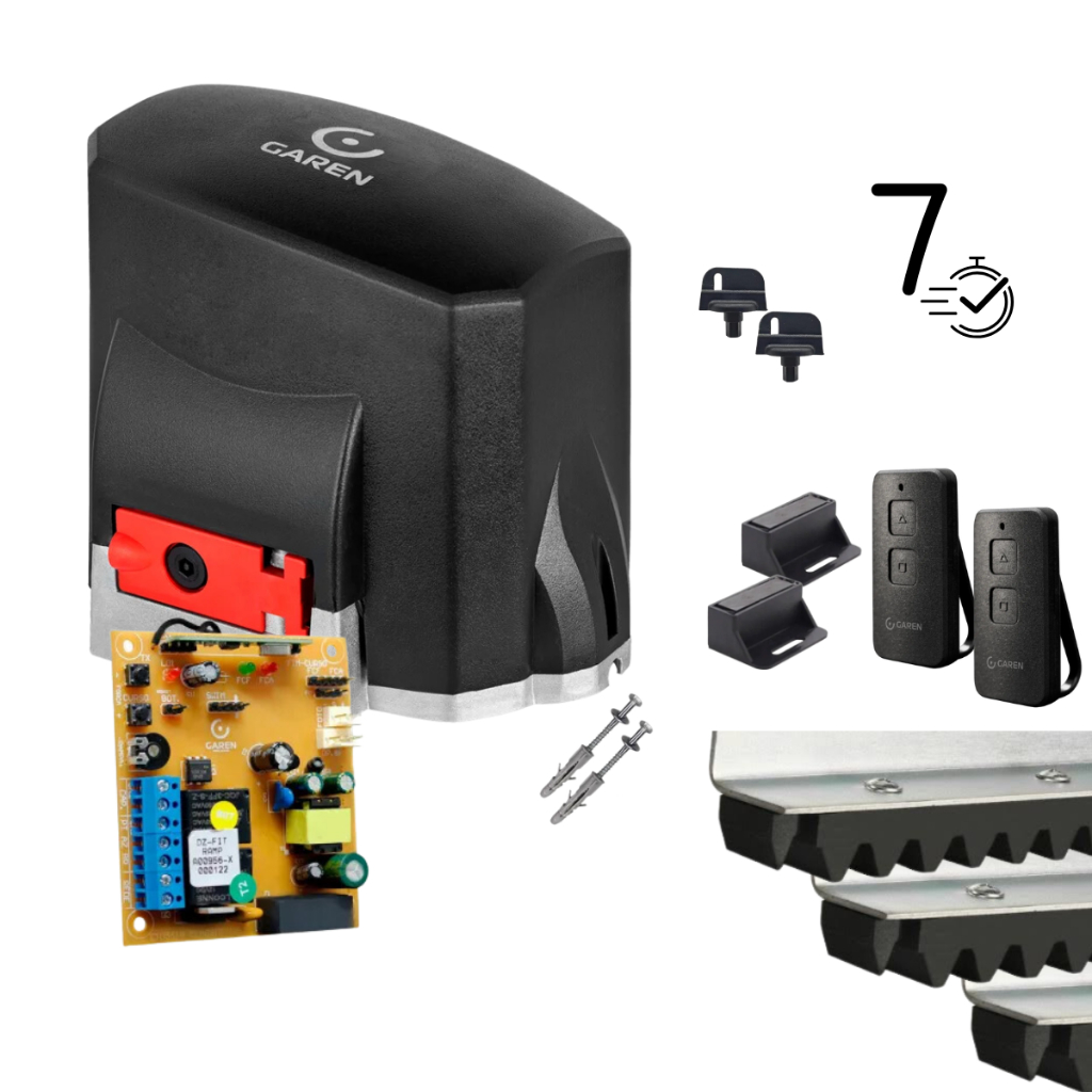Motor De Portão Automatizador Deslizante Garen KDZ FIT SPEED 1/4 220v SKU principal: KDZ FIT ...