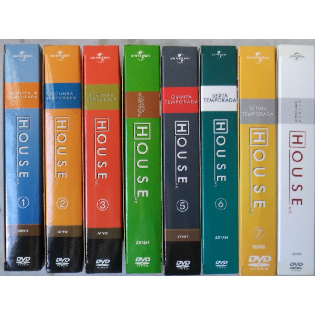 Box Dvd Série Dr. House Completo todas 8 Temporadas | Shopee Brasil