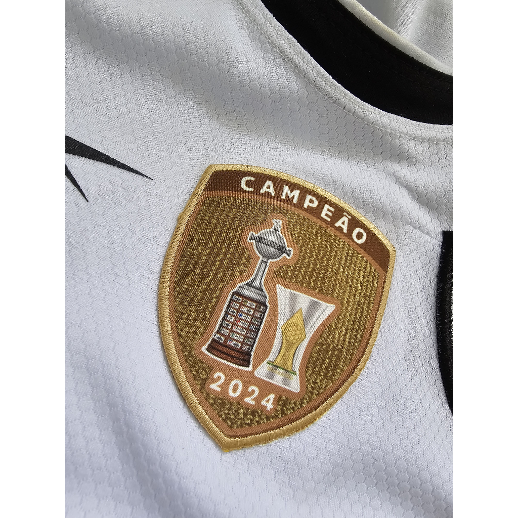 Patch campeão 2024 libertadores brasileiro termocolante ou velcro bordado | Shopee Brasil