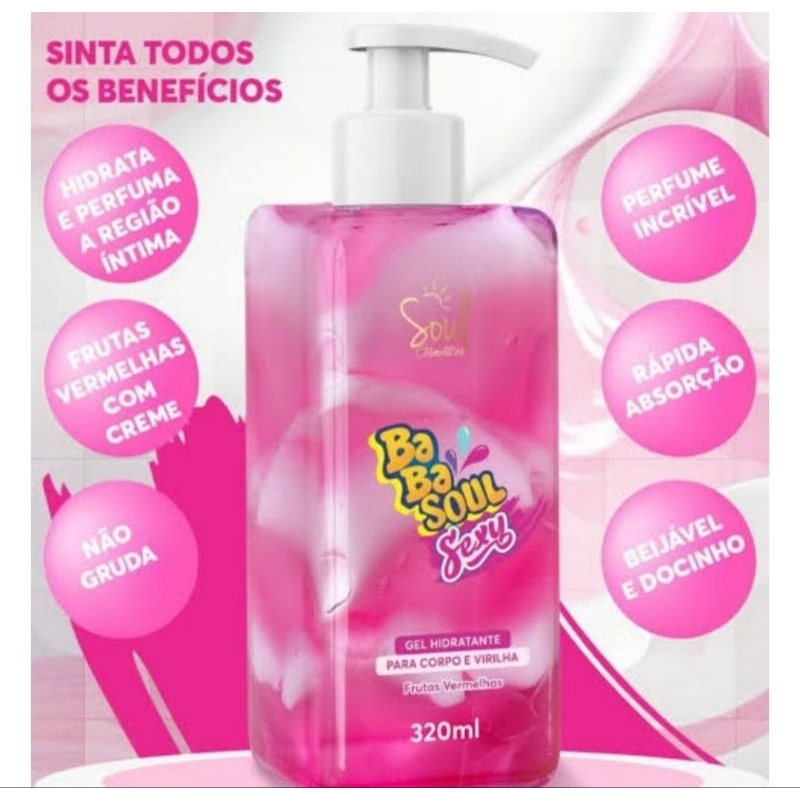 Gel Hidratante de Virilhas e Corpo BaBa Soul | Shopee Brasil
