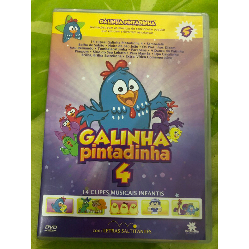 dvd galinha pintadinha 4 | Shopee Brasil