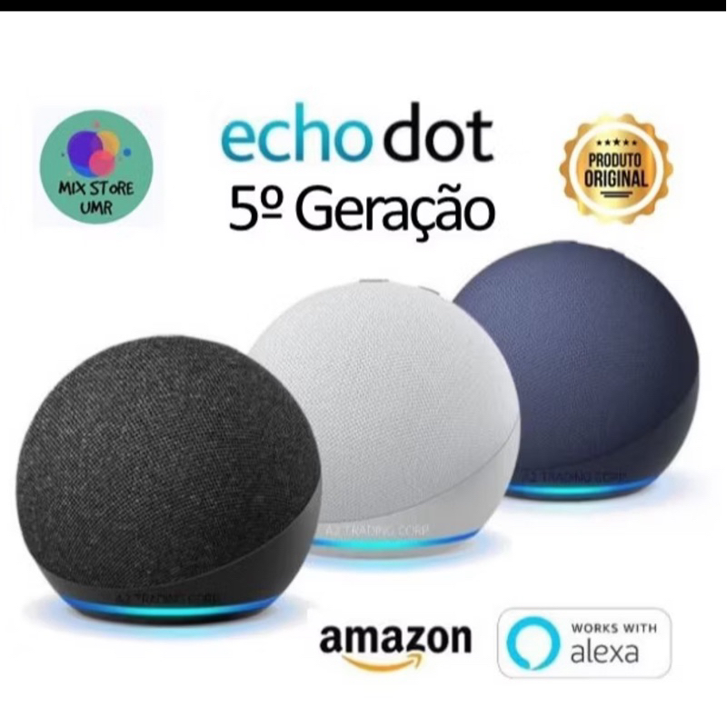 ALEXIA ECHO DOT 5º G | Shopee Brasil