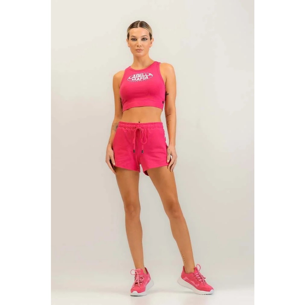 SHORT MUST HAVE ROSA LABELLAMAFIA | Shopee Brasil