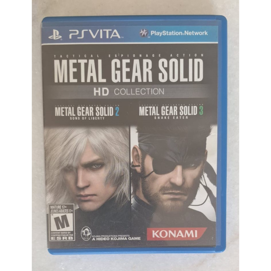 Metal Gear Solid: HD Collection - PS Vita | Shopee Brasil