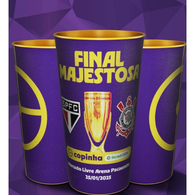 Copo final copa São Paulo 2025 - São Paulo x Corinthians | Shopee Brasil