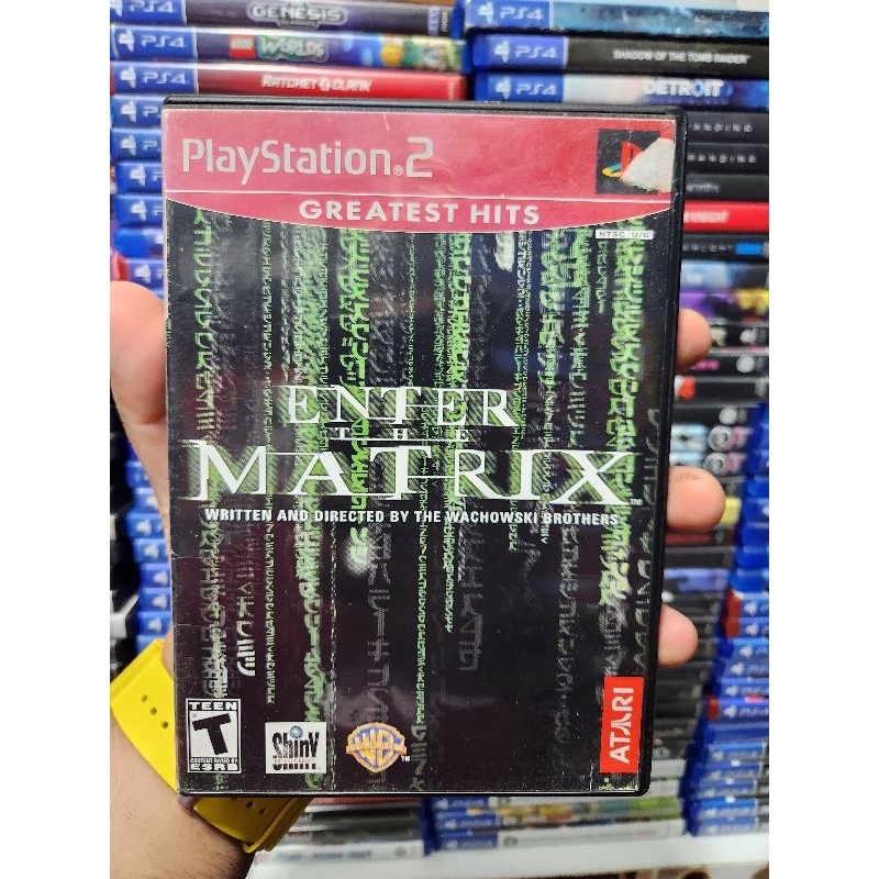 Enter The Matrix Playstation 2 Semi Novo | Shopee Brasil