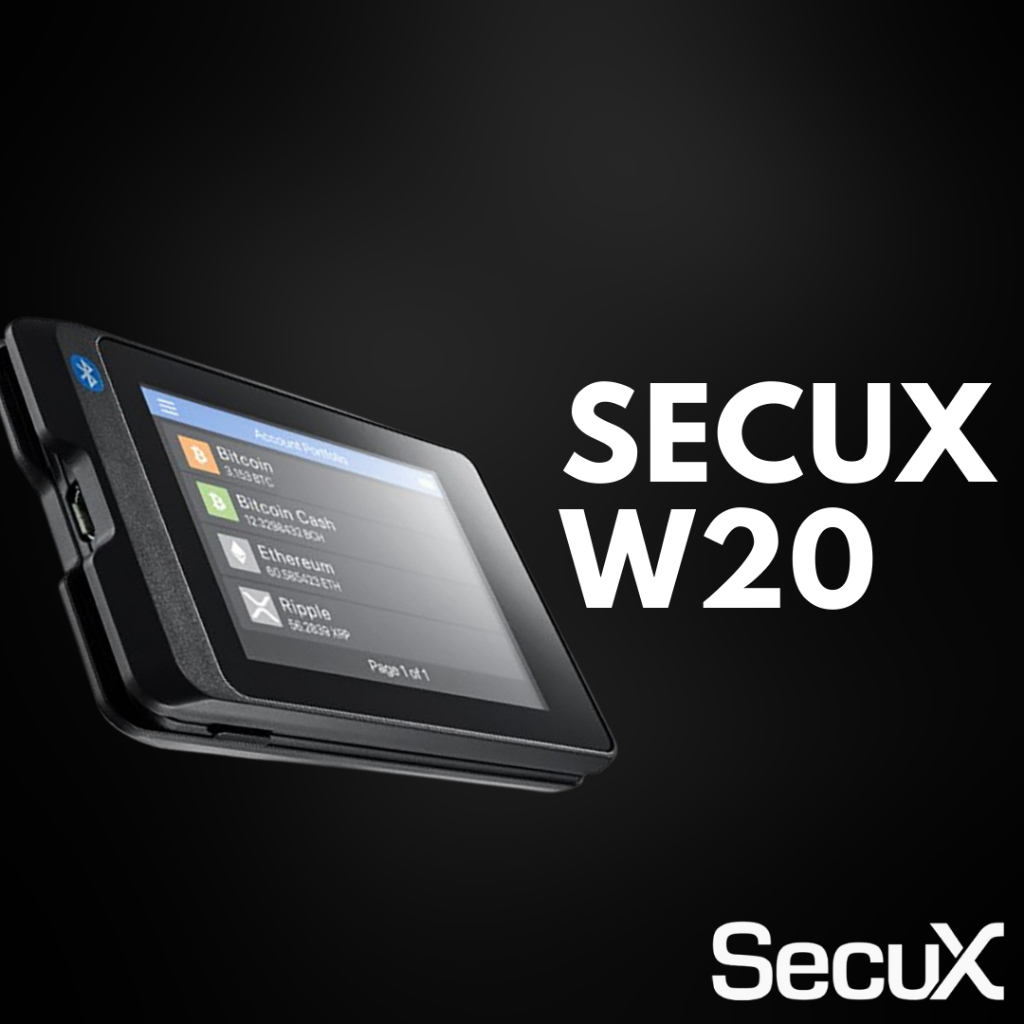 Secux W20 Wallet - Nova - Lacrada - Trezor - Ledger - Criptomoedas ...