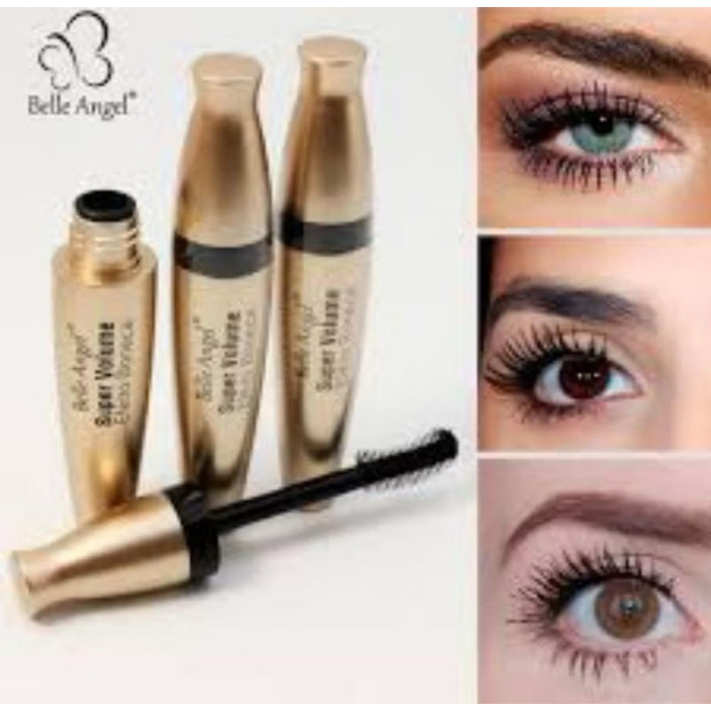 Rímel Super Volume Efeito Boneca Belle Angel | Shopee Brasil