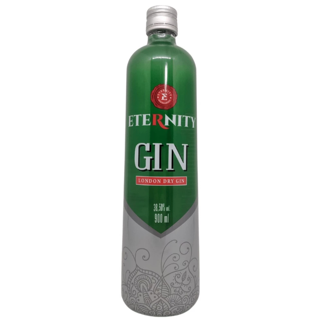 Gin Eternity Diversos Sabores 900ml (Dry, Maça Verde, Melância, Morango ...