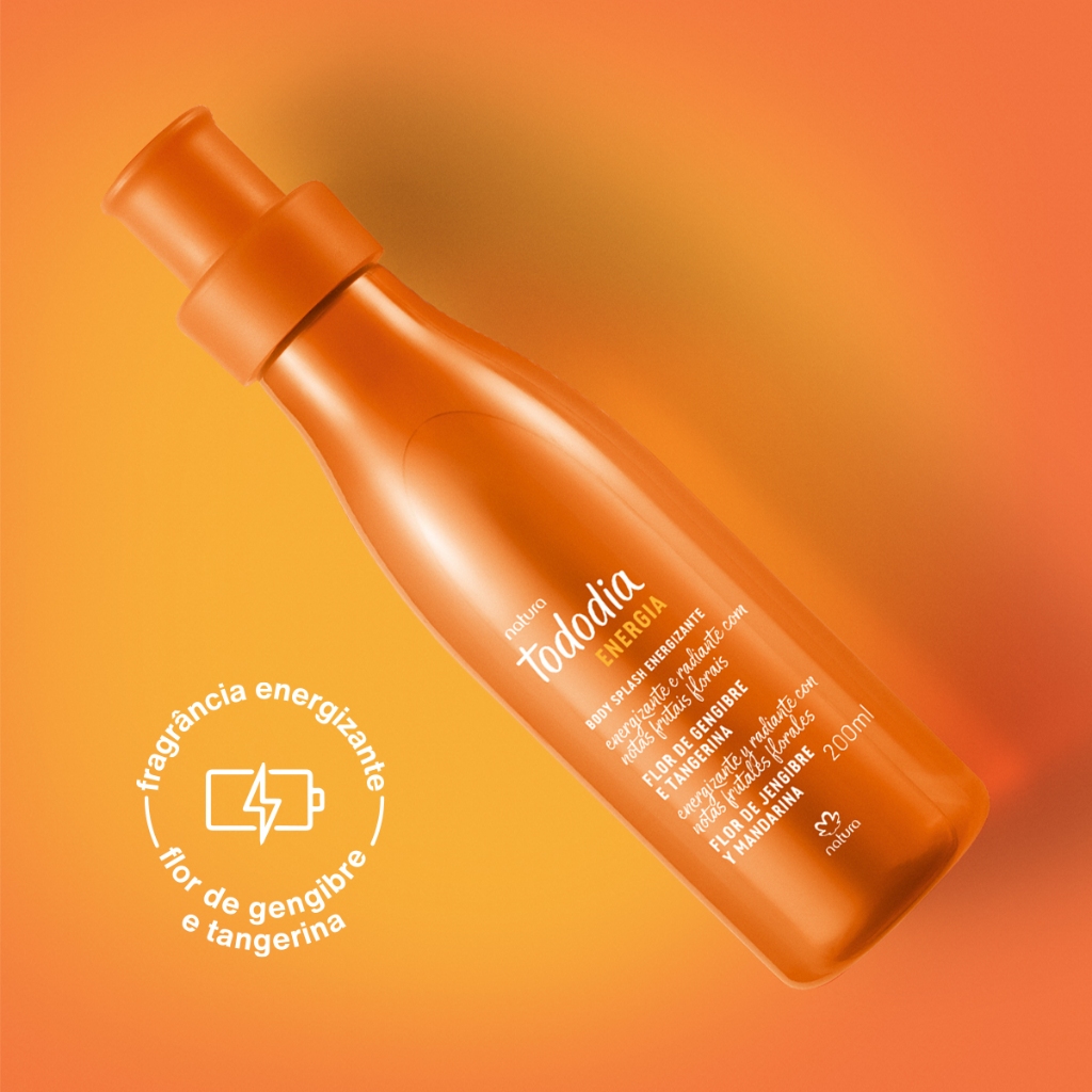 Body Splash Flor de Gengibre e Tangerina 200ml Natura | Shopee Brasil