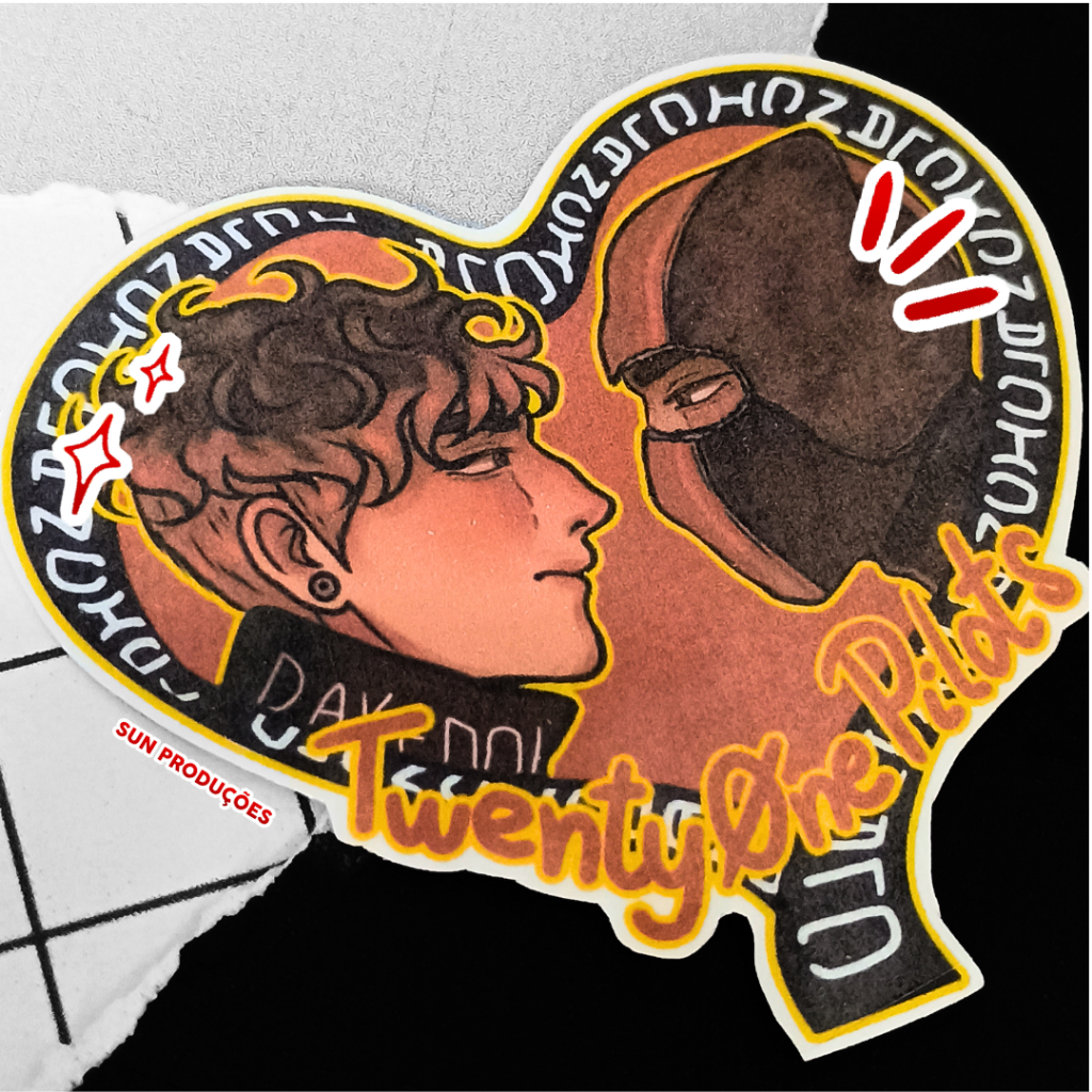 Sticker Twenty One Pilots | Shopee Brasil