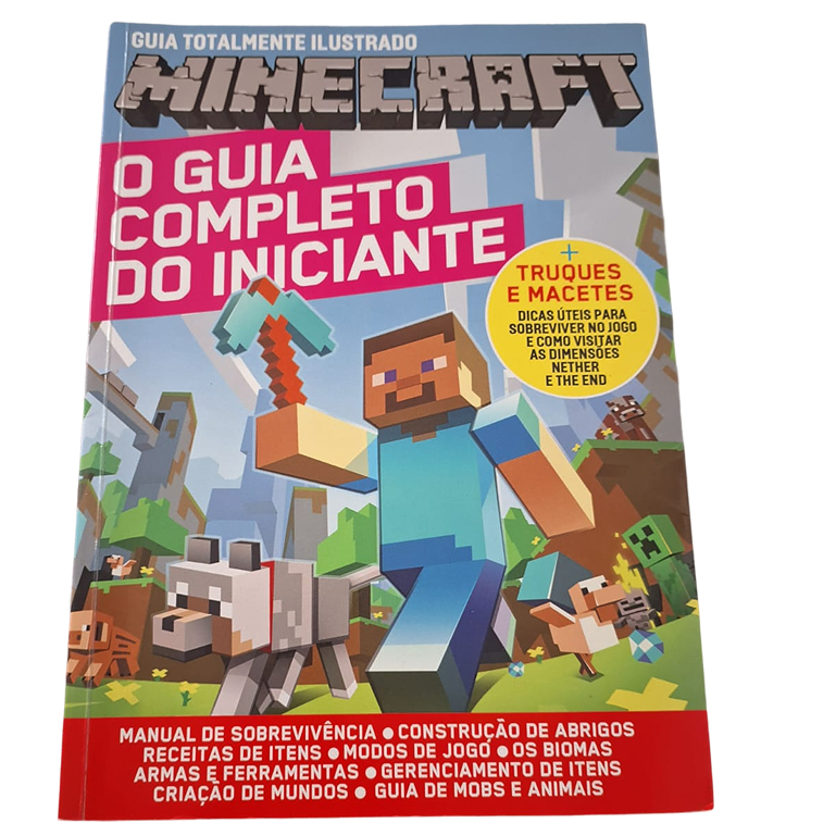 Livro Guia totalmente ilustrado Minecraft: O guia completo do iniciante ...