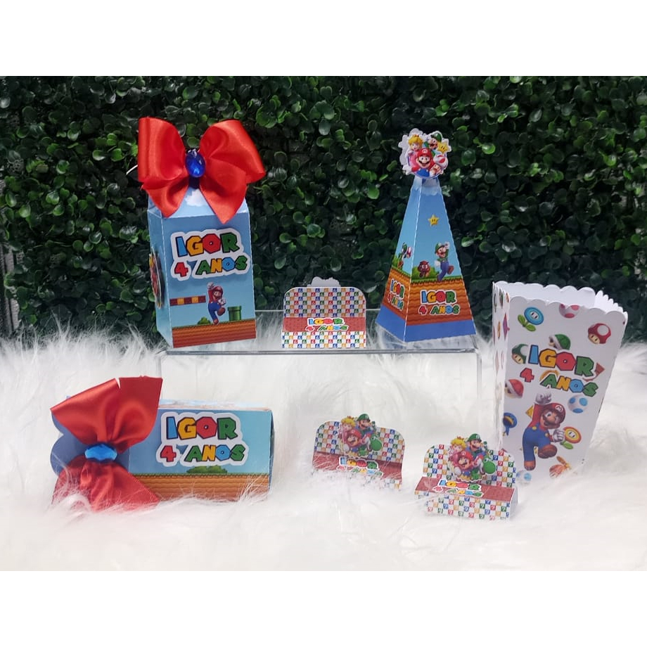 Kit Pegue e Monte - Super Mario - Escolha seu tema | Shopee Brasil