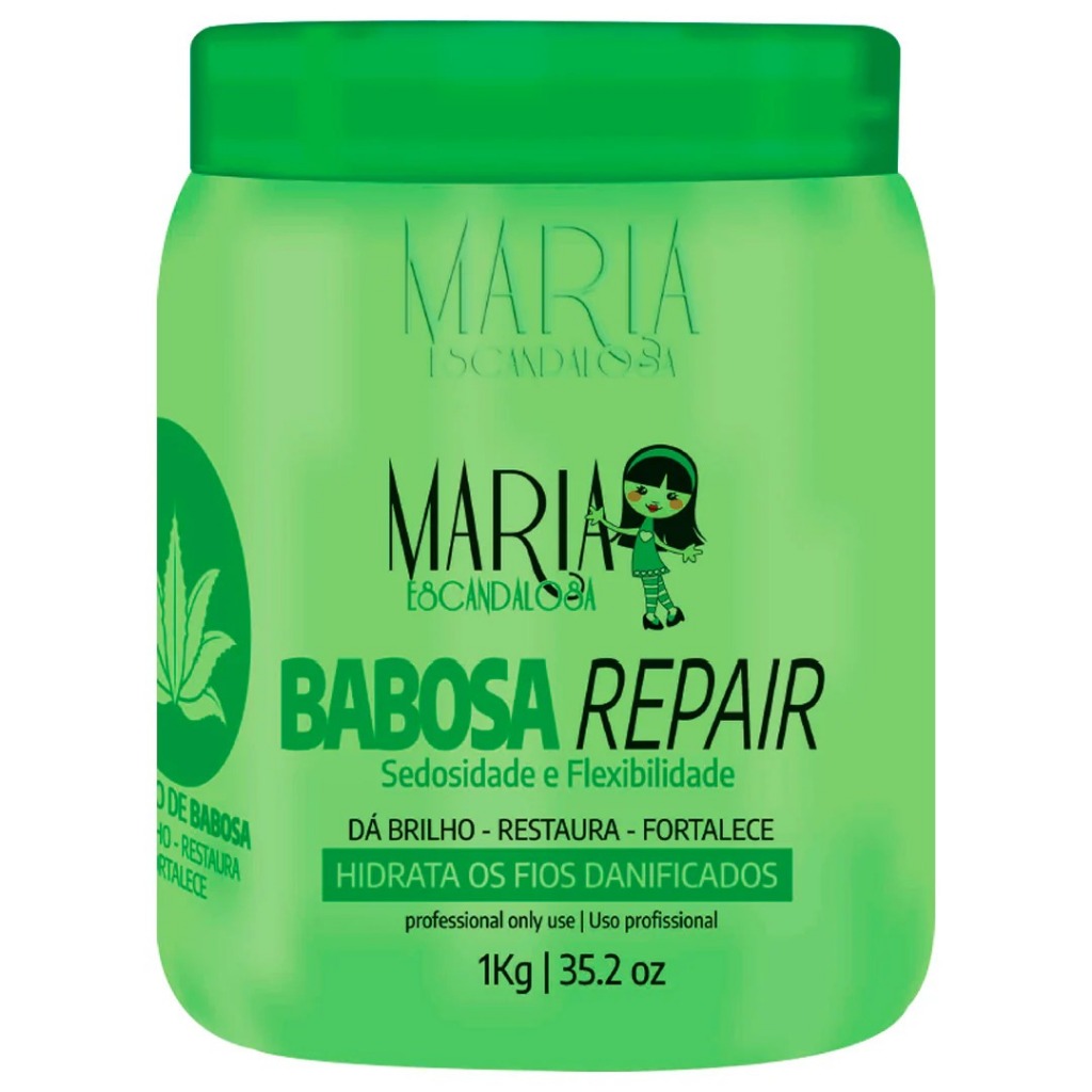 Maria Escandalosa Máscara Babosa Repair 1kg | Shopee Brasil