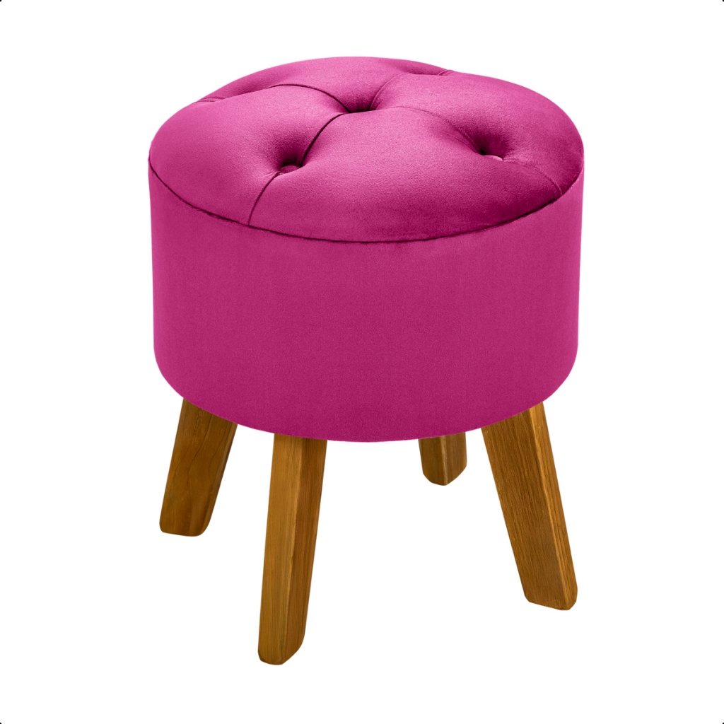 Puff banquinho elegante e confortável para sala envio rápido | Shopee ...