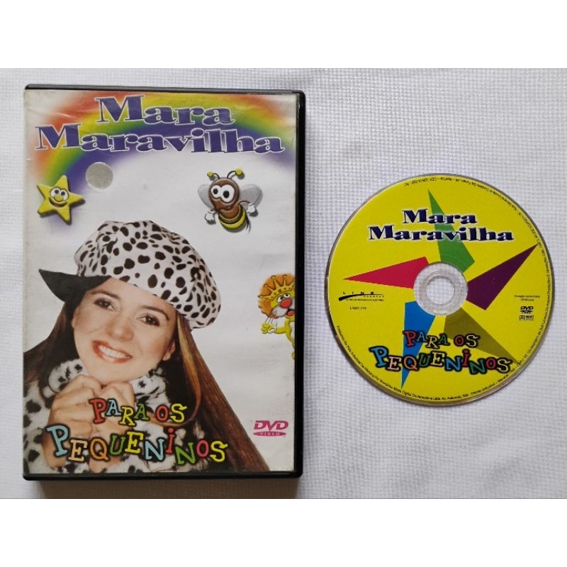 DVD Mara Maravilha - Para os pequeninos | Shopee Brasil