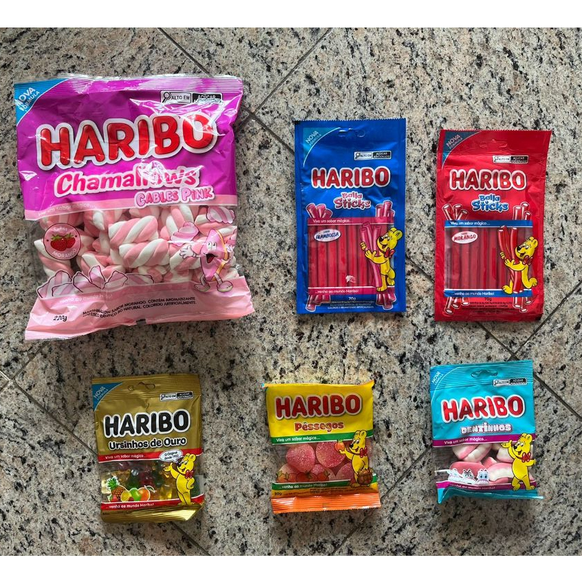 Combo com 6 Haribo | Shopee Brasil