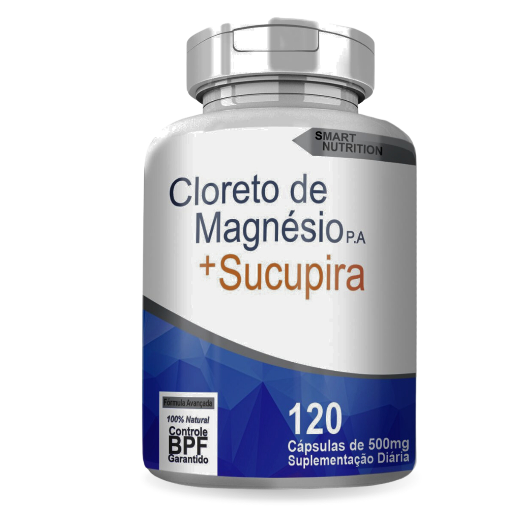 Cloreto de Magnésio P.A + Suc 500mg 120caps 4 Elementos | Shopee Brasil