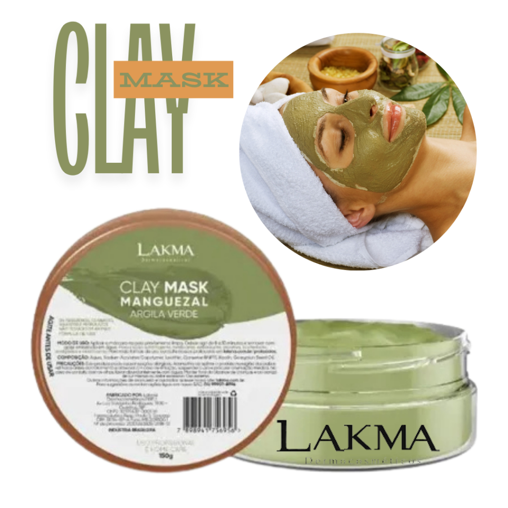 Clay Mask - Manguezal Argila Verde Coleção Terras do Brasil Lakma ...